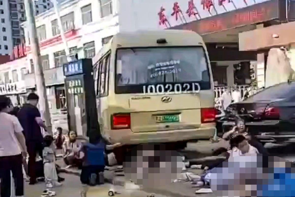 China school bus crashes into crowd, kills 11 including five students ...