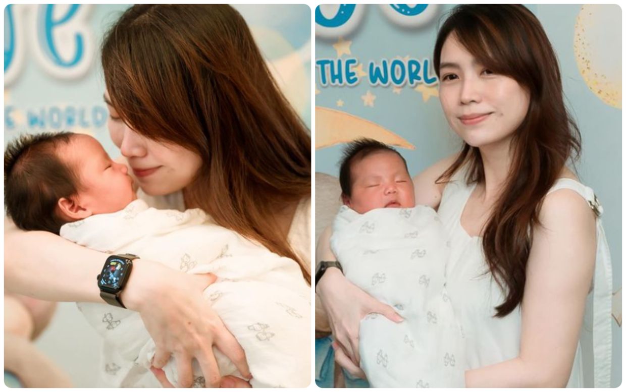Malaysian actress Sora Ma reveals son’s photo on his full-month ...
