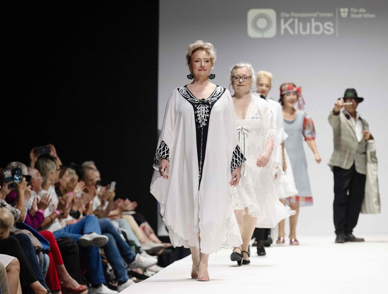 'Style is ageless': Retirees debut self-made collection at Vienna ...
