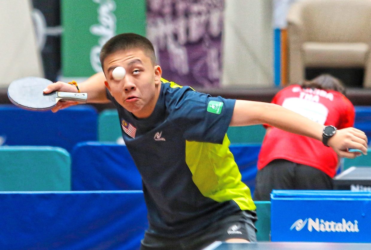 Other Sports: Former national paddler’s son Hong Yu wins silver | The Star