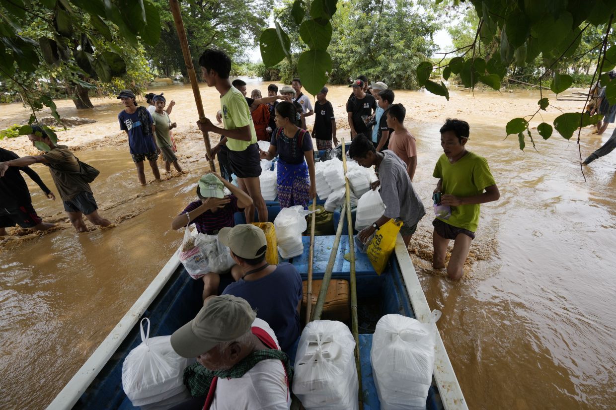 Storm, flooding death toll in Myanmar jumps to 74 | The Star