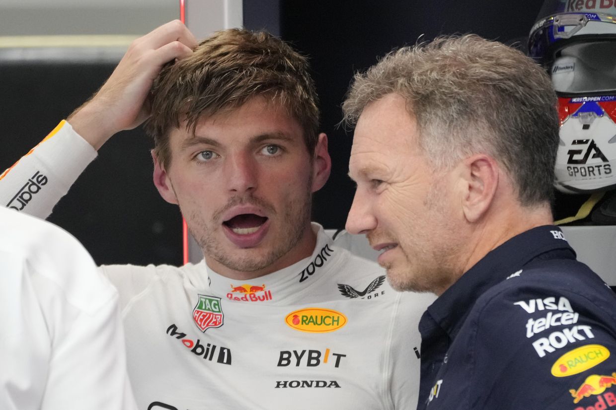 F1 champion Verstappen punished for swearing in Singapore press ...