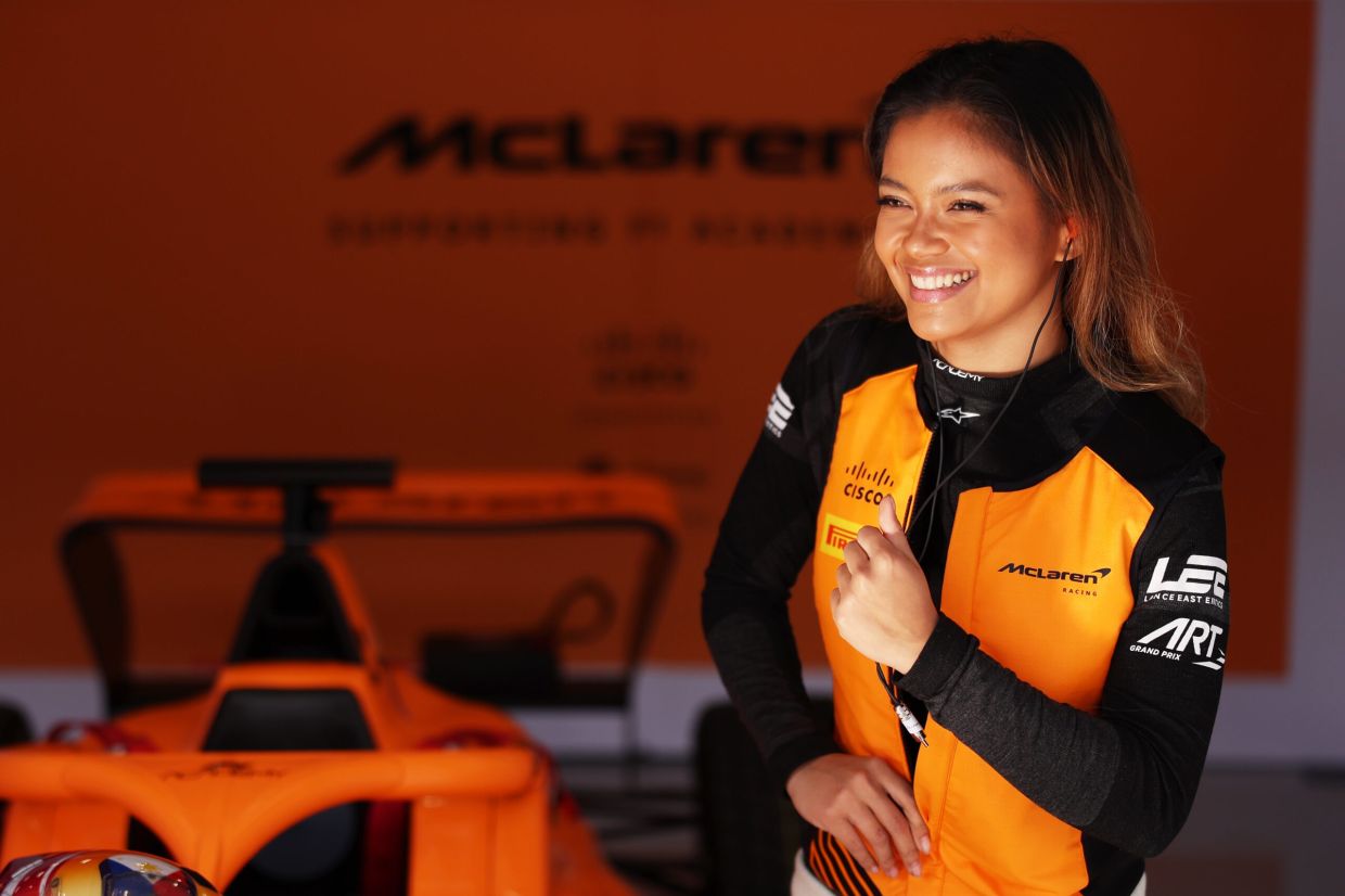 Meet F1's first woman driver - Filipino-American Bianca Bustamante ...
