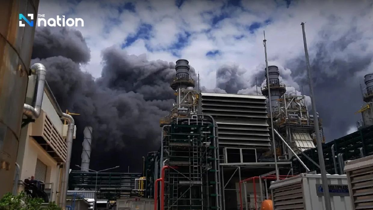 Huge fire breaks out at PVC factory in Thailand's Rayong | The Star