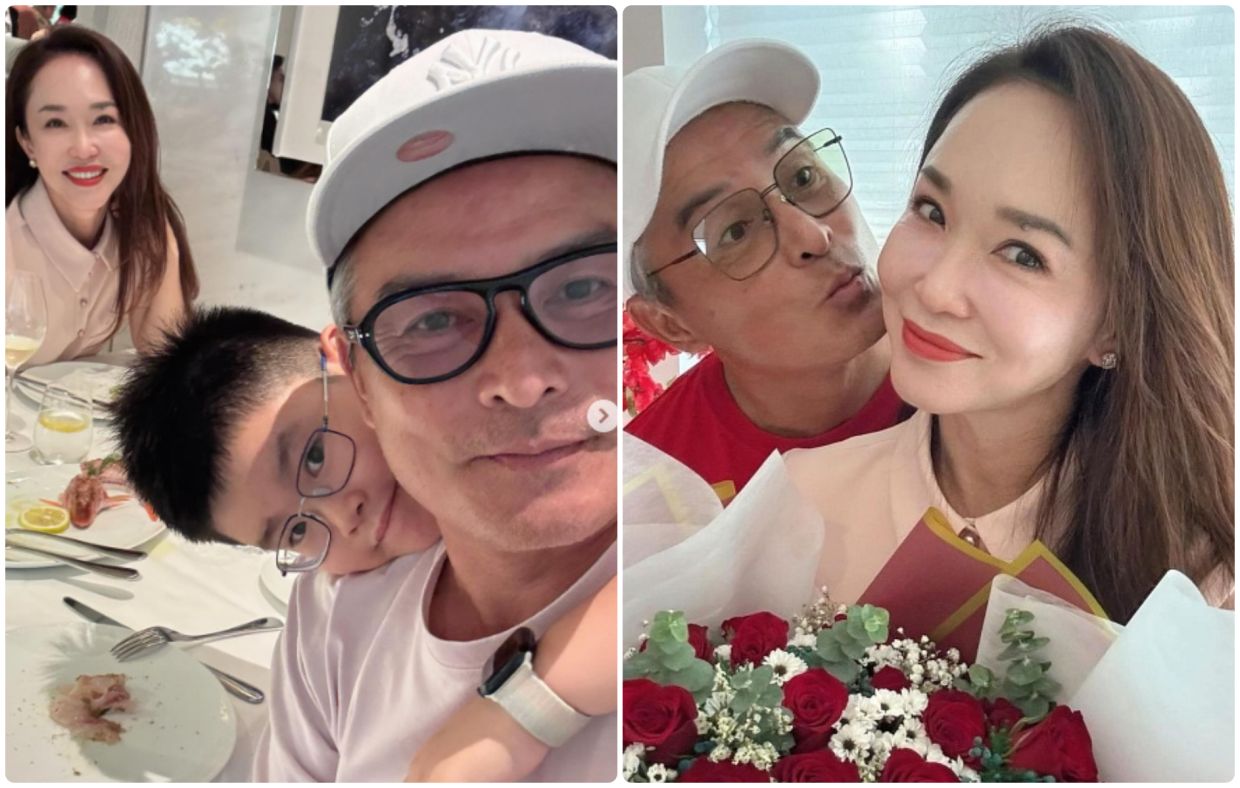 15 or 16 years married? Malaysian-born actor Christopher Lee miscounts anniversary with actress ...