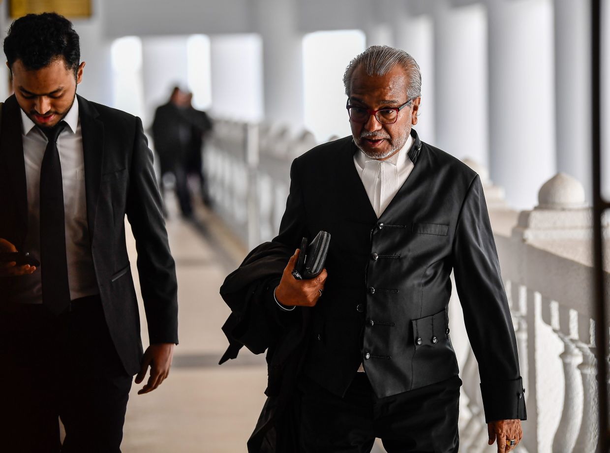Najib’s actions imply innocence, says his lawyer | The Star