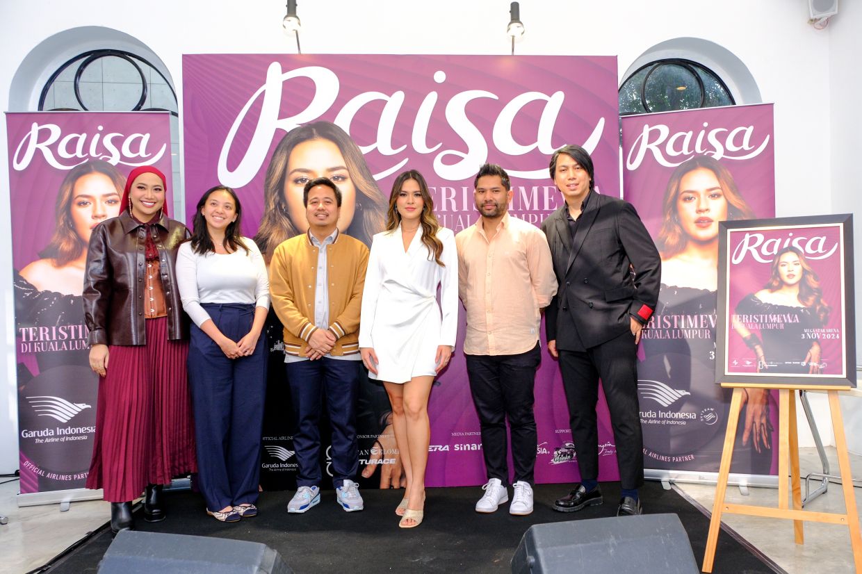 Indonesian diva Raisa is back to entertain the Malaysian fans and this ...
