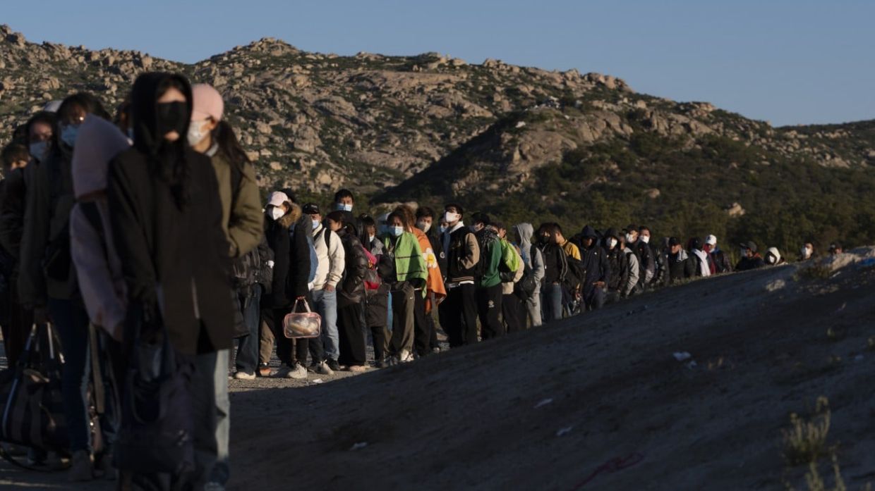 US sends second flight of migrants back to China for repatriation | The ...