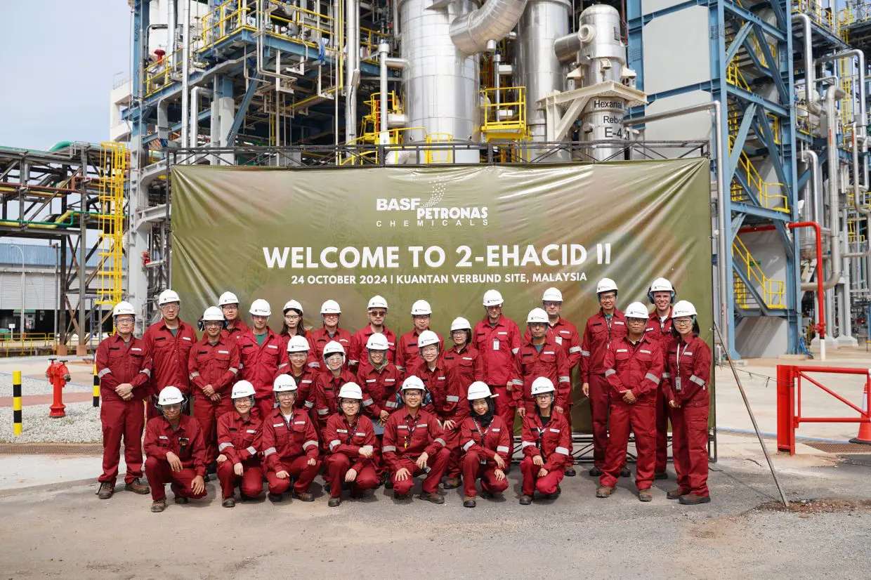 BASF PETRONAS Chemicals opens second 2-EHAcid plant in Kuantan