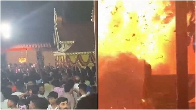 India temple firework explosion injures over 150 | The Star