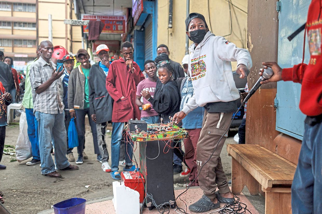 Meet Kenya's DIY DJ, who made a deck out of a spoon, hooks, kettle and ...