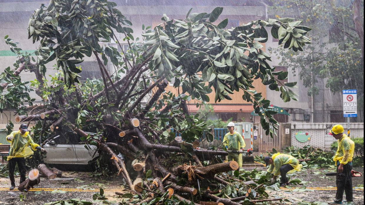 Kong-rey among biggest typhoons to hit Taiwan in decades | The Star