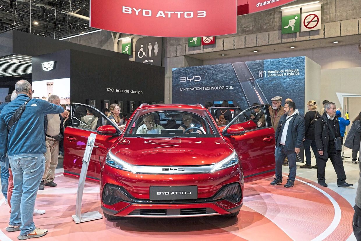 BYD revenue eclipses Tesla for first time | The Star