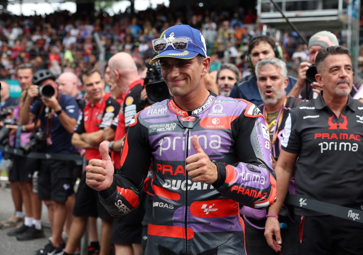 Motorcycling - Martin seizes advantage with Malaysian GP sprint win ...
