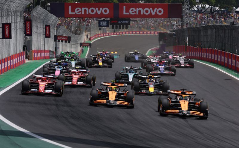 Motorsport: Motor racing-Norris wins Sao Paulo sprint to cut Verstappen ...