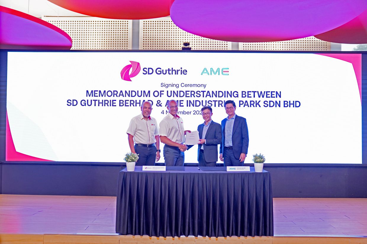 SD Guthrie, AME Elite to go green in JS-SEZ | KLSE Screener