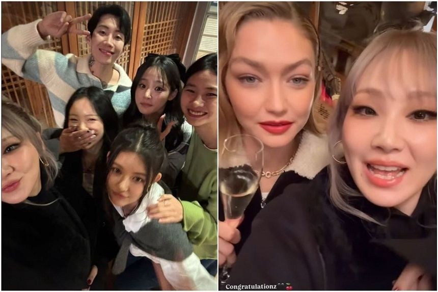 K-pop stars CL, Jay Park and NewJeans hang with Gigi Hadid in Seoul ...