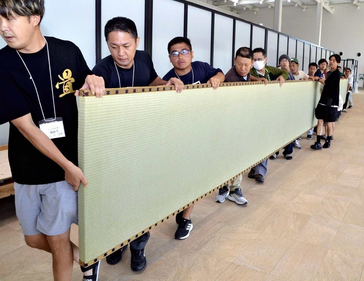 Kumamoto Prefecture: New Guinness world record set for longest tatami ...