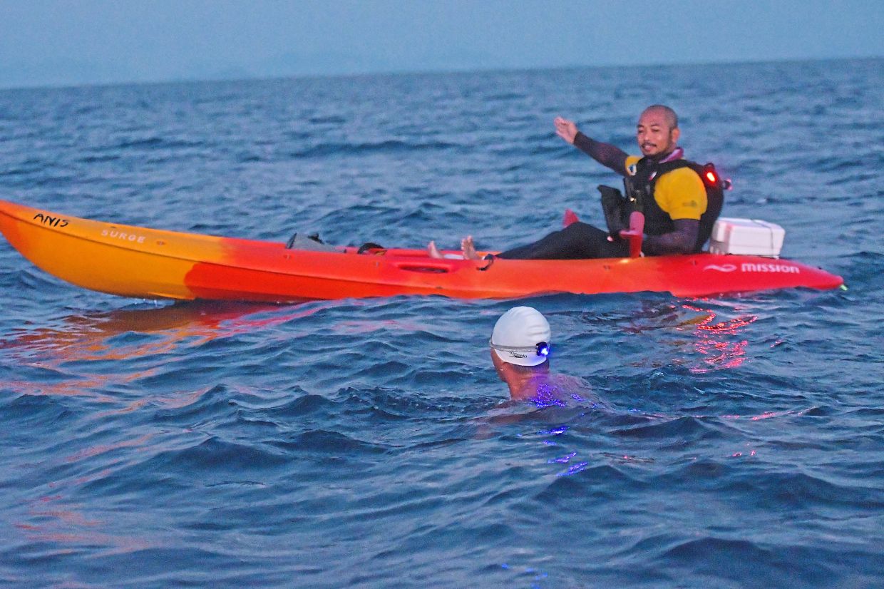 Meet the Malaysian marathon swimmer who pioneered four channel swim ...