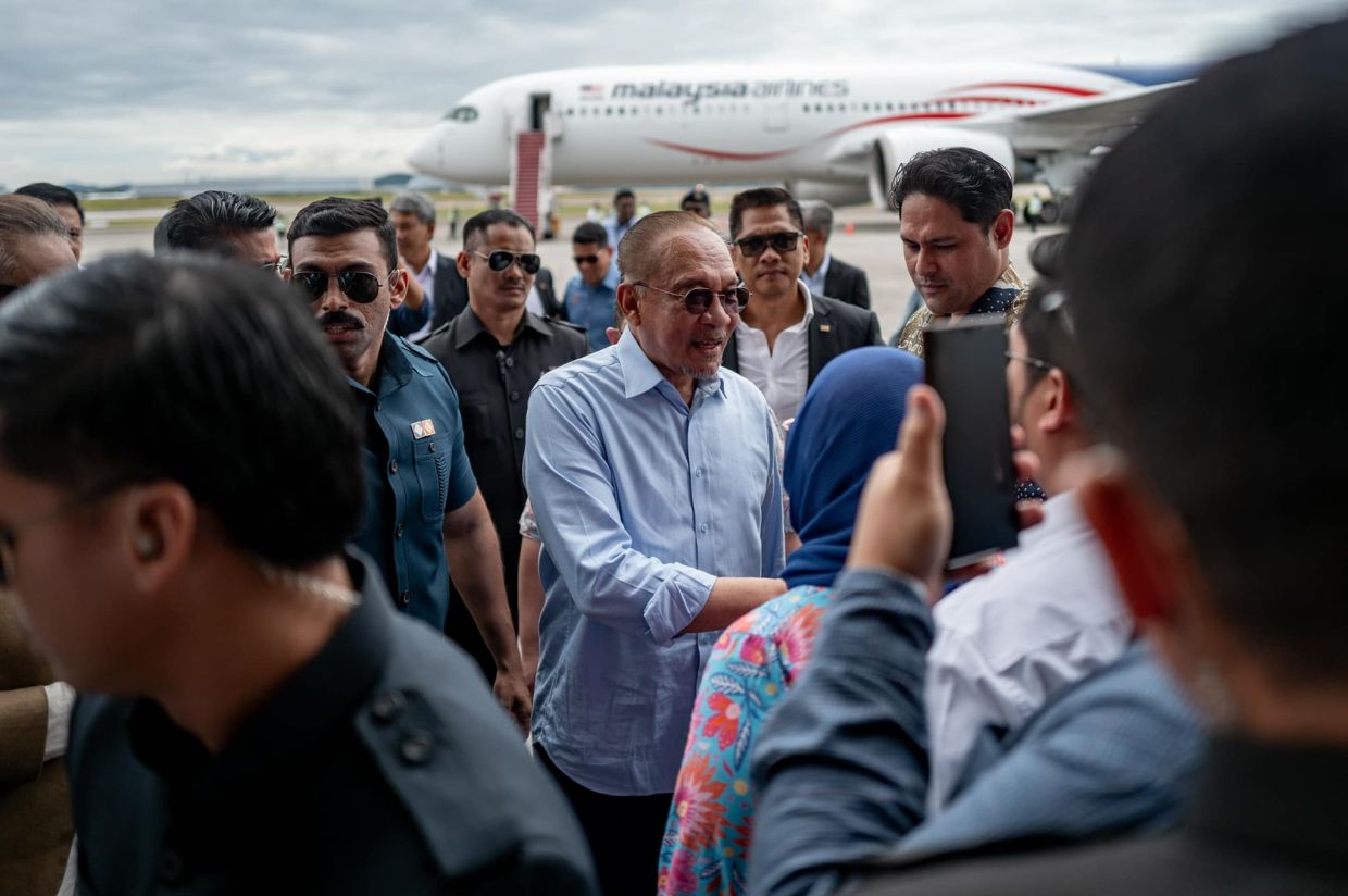 Anwar returns home from four-country visit | The Star