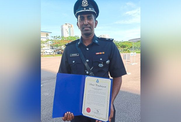 Cop honoured for swift murder arrest | The Star