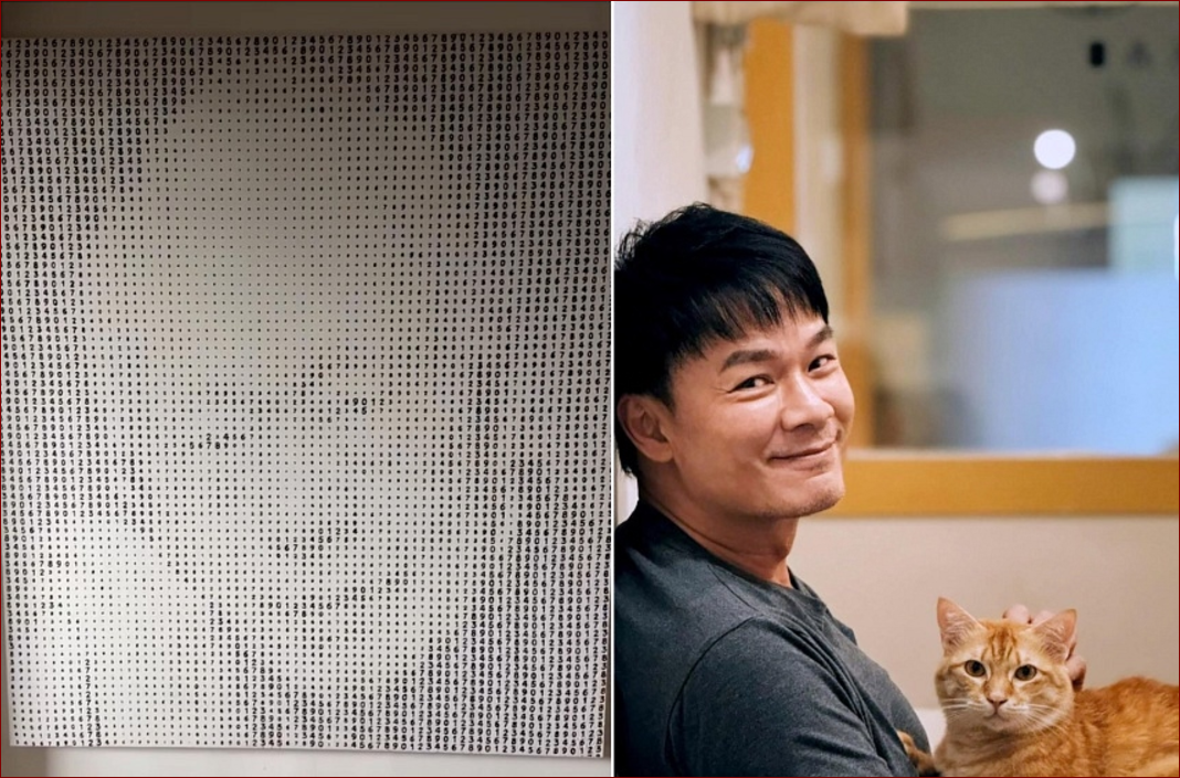Singaporean actor Thomas Ong sells huge oil painting of Lee Kuan Yew ...