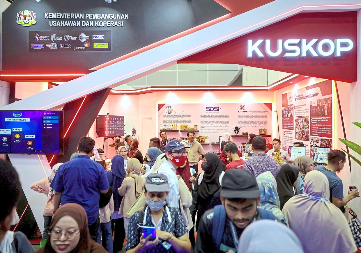 Start-ups make a beeline to ministry’s booth for leg-up | The Star