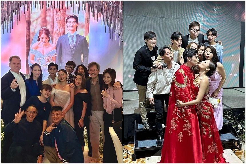 Singaporean celebrity couple Xenia Tan and Shawn Thia tie the knot in ...