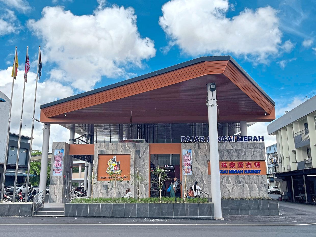 Sibu’s new Sg Merah market opens, kick-starts area’s rejuvenation | The ...