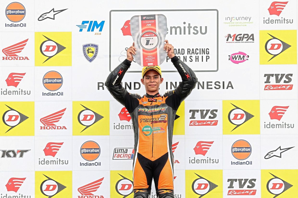 Motorsport: Akid out to put the brakes on Indonesian rivals as he eyes ...