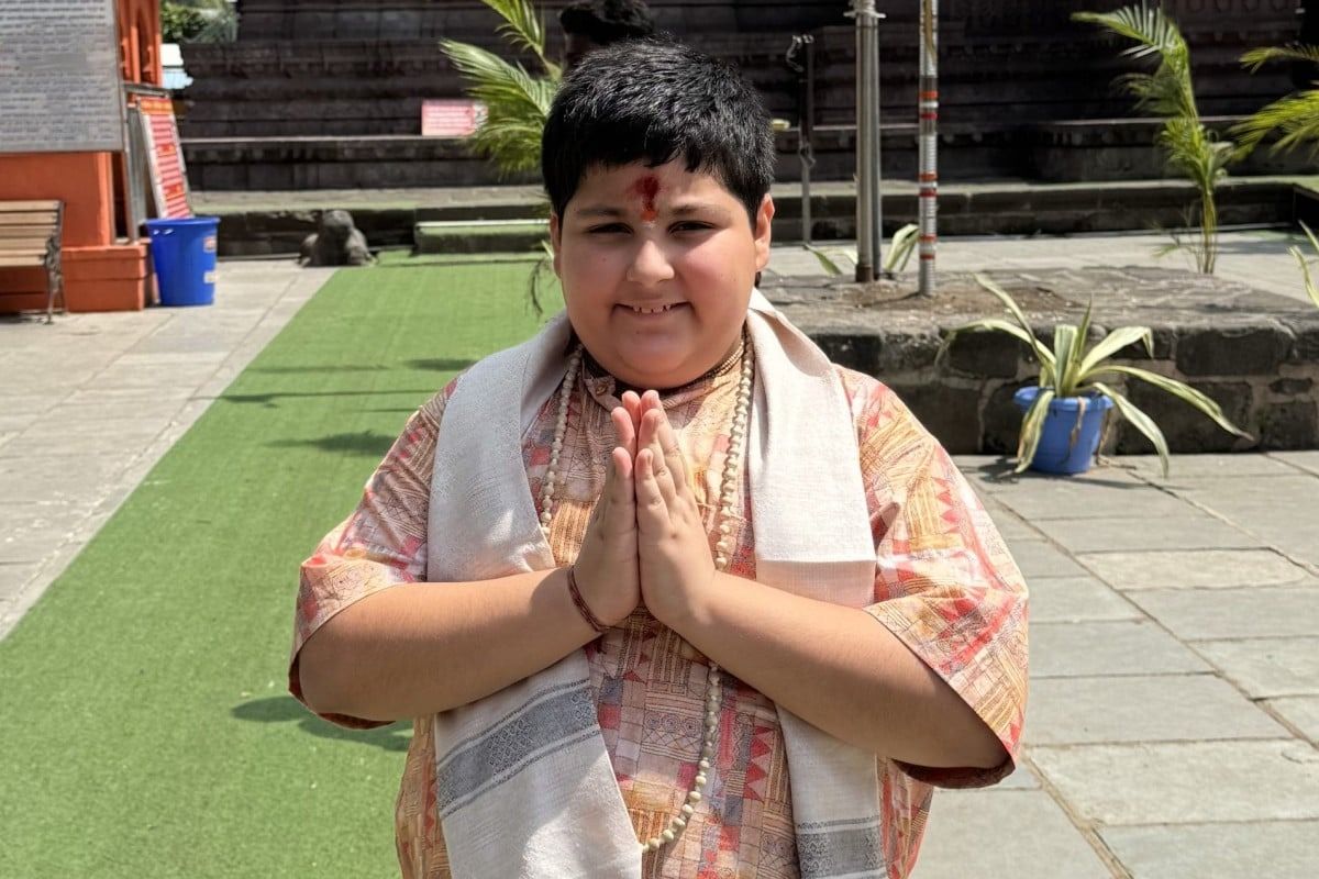 10-year-old ‘Bal Sant’, India’s youngest spiritual influencer, faces ...