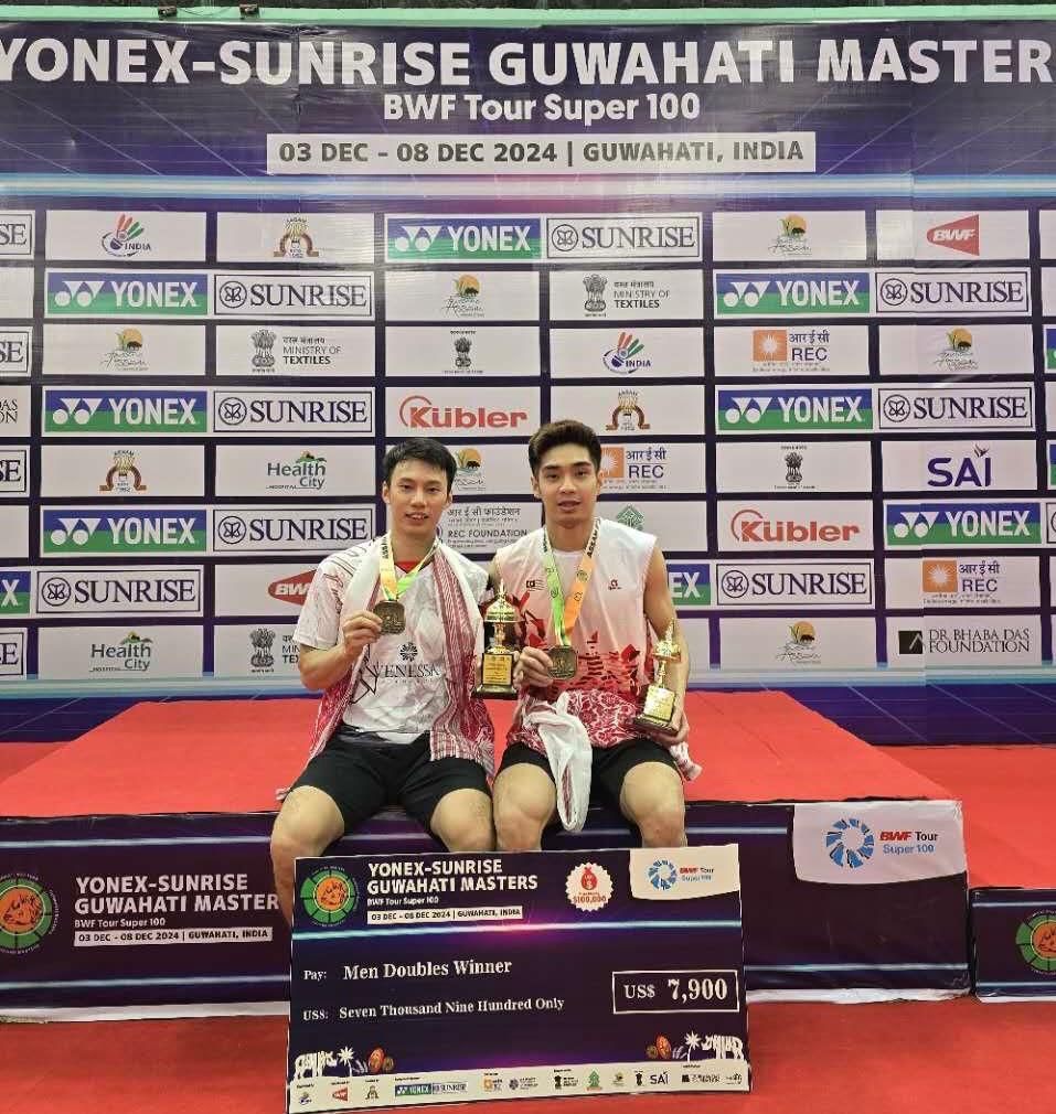 Badminton: M'sian pros Weijie-Sheng Hao beat China pair to lift title ...