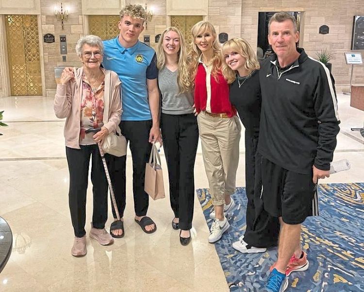 Football: Martin swelling with pride after seeing son Fergus score ...