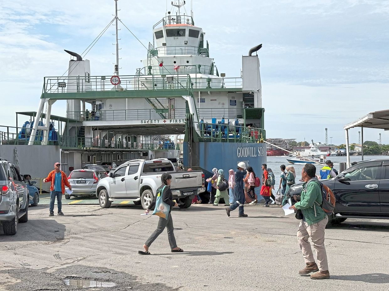Labuan ferry terminals enjoy roaring business | The Star
