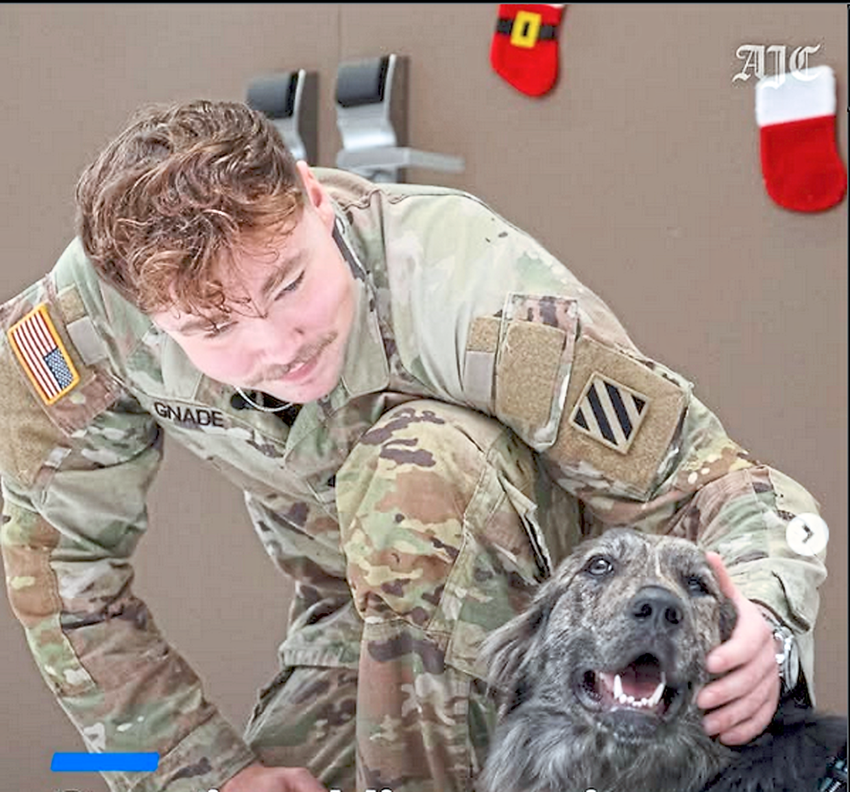 US soldier reunited with dog he met while deployed overseas | The Star