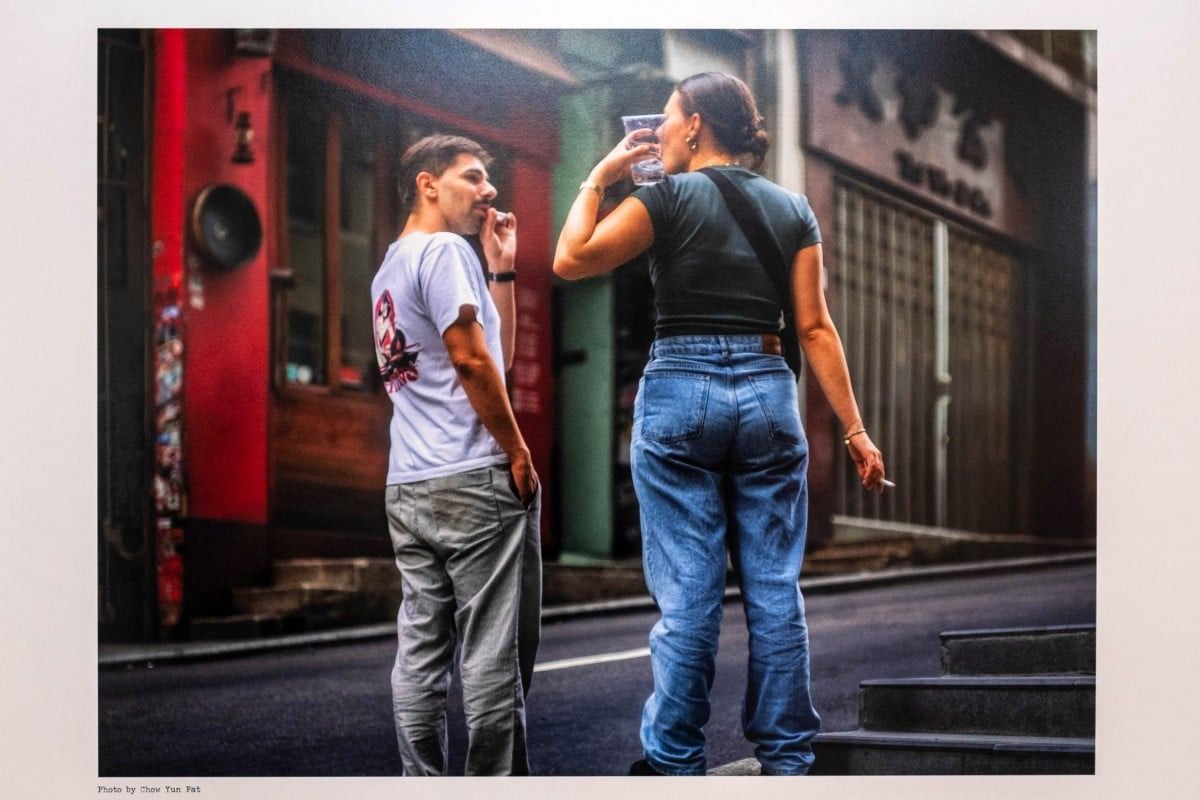 Actor Chow Yun-fat, showing his photographs of Hong Kong, says ‘It ...