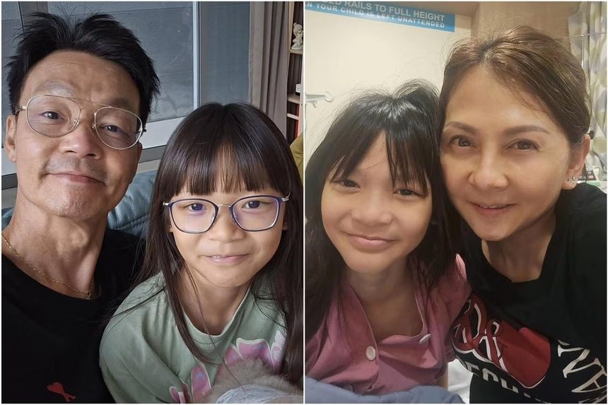 Singaporean actor Mark Lee’s 11YO daughter in hospital for health ...
