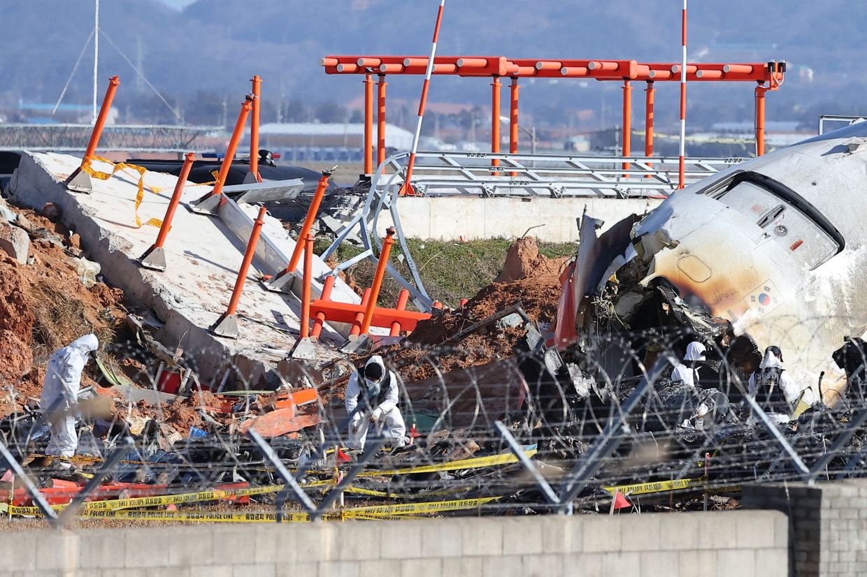 South Korea probes airport design as crash investigation turns to ...