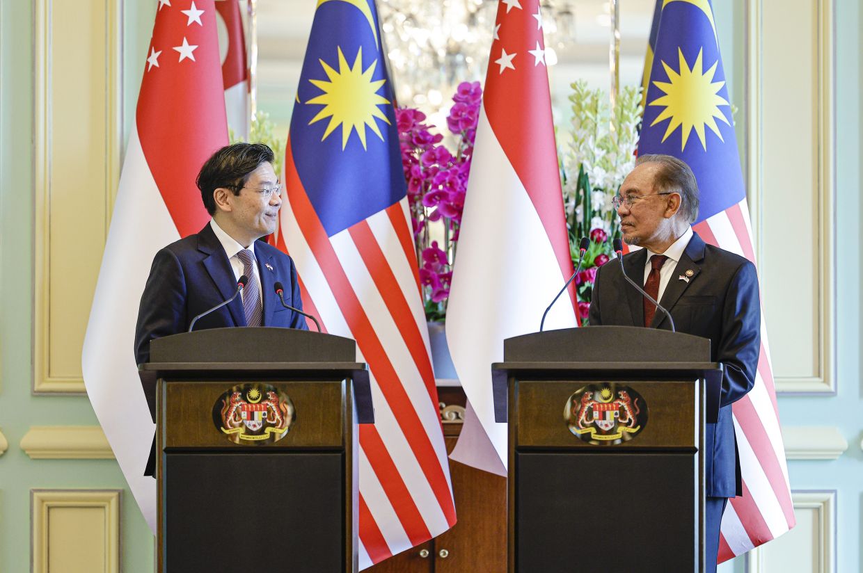 Malaysia, Singapore pledge stronger bilateral ties | The Star
