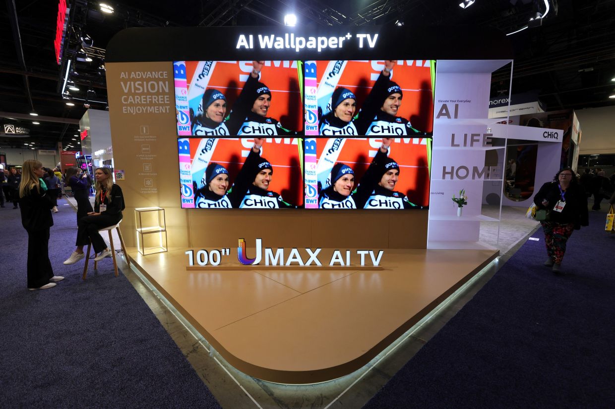 CES 2025: TVs get smarter as makers cater to AI lifestyles | The Star