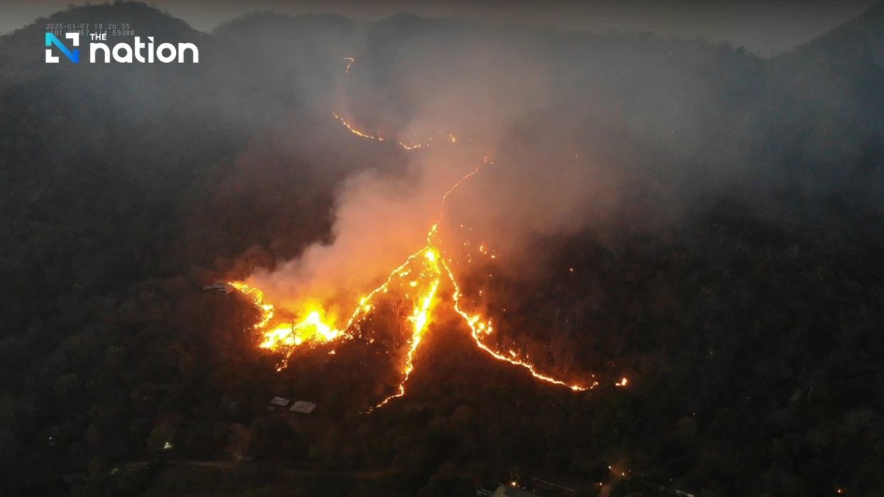 Forest fires continue to ravage Nakhon Ratchasima, arson suspected ...