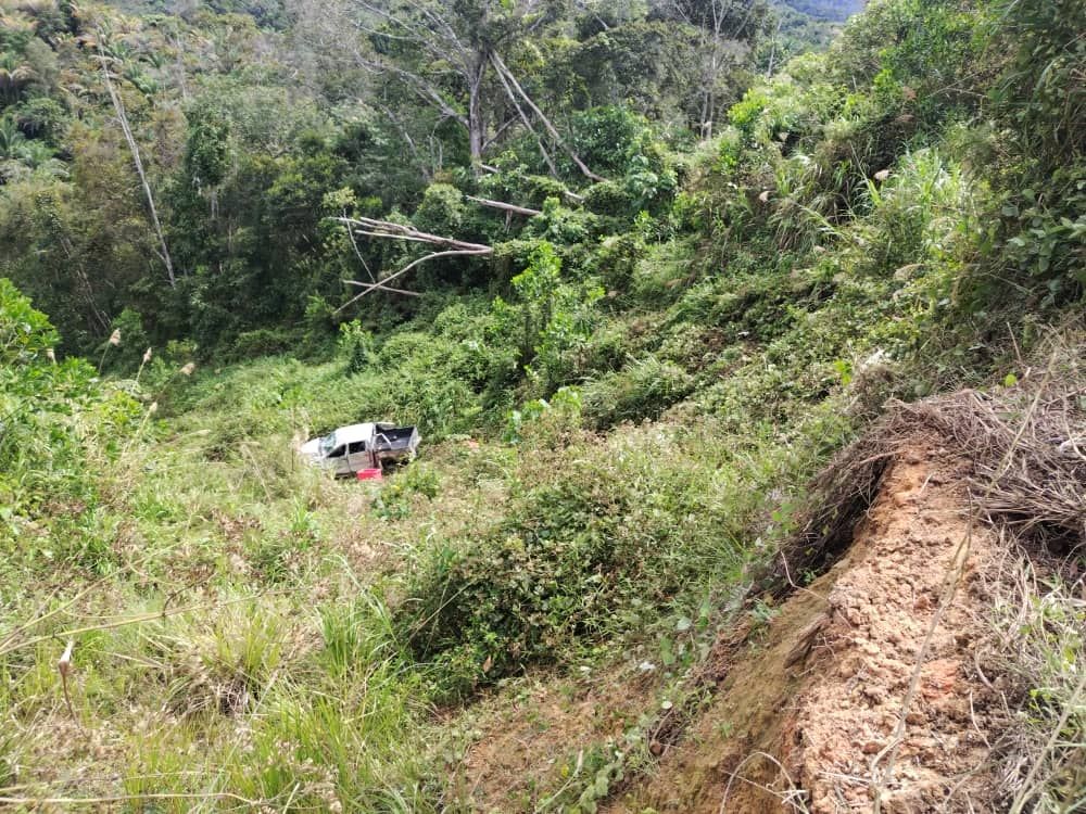 Five injured as vehicle plunges into ravine | The Star