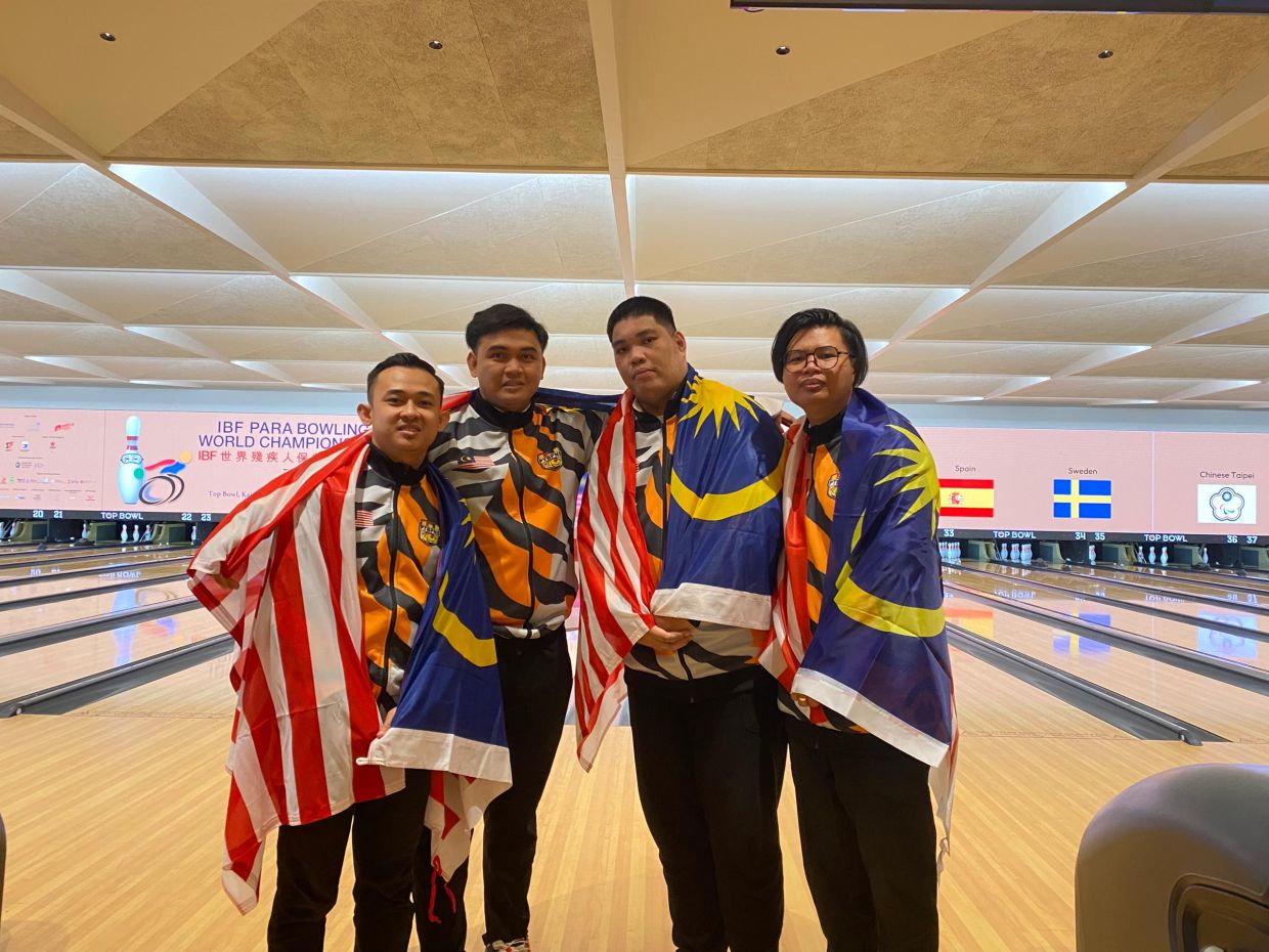 Bowling: Malaysia roll down silver in men’s team para bowling at worlds ...