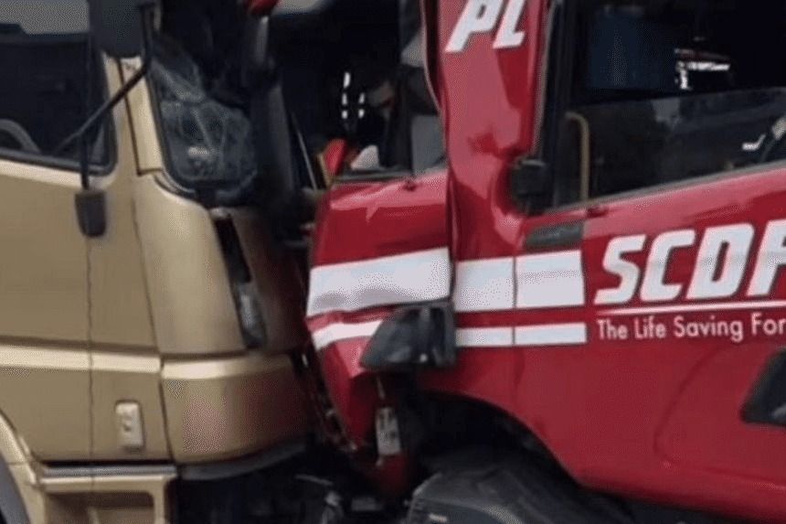 Singapore Civil Defence Force officer to remain in hospital after fire ...
