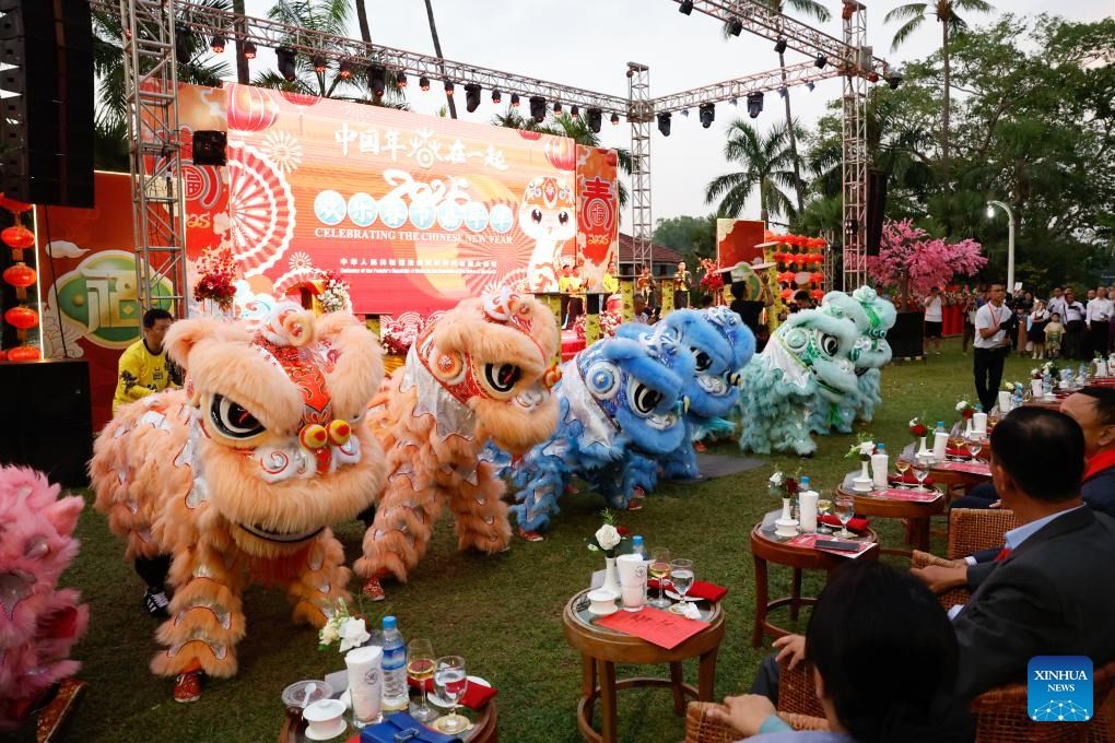 Passionate performers spread joy at Spring Festival celebrations in Myanmar's Yangon | The Star