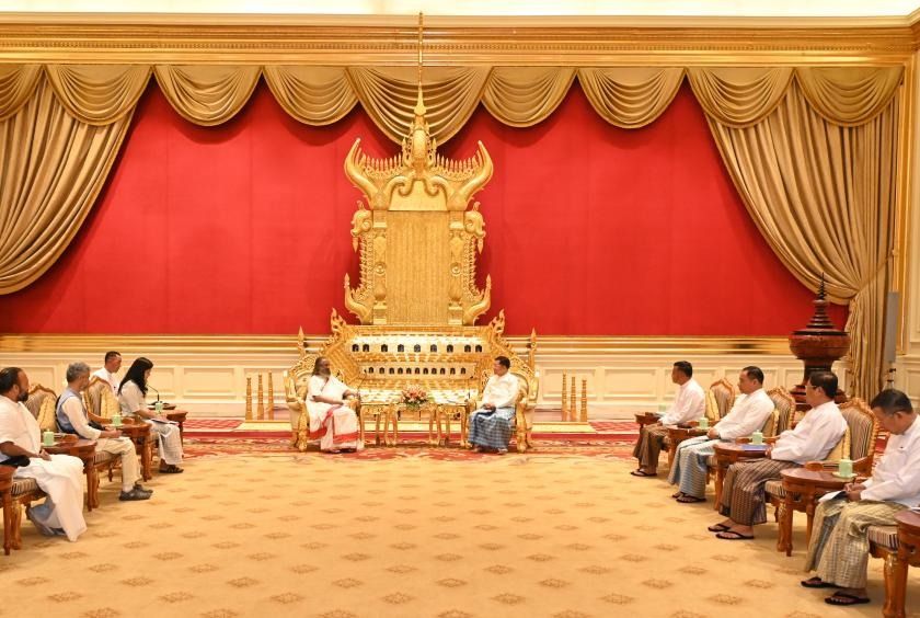 Myanmar Prime Minister meets Indian peace envoy to discuss Myanmar’s ...