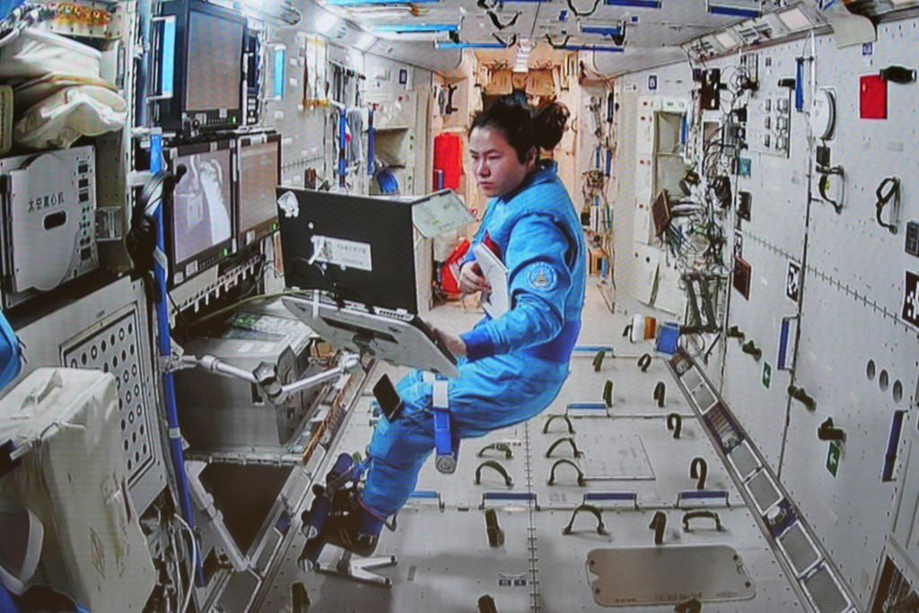 Chinese female astronaut sends Women's Day greetings from space | The Star