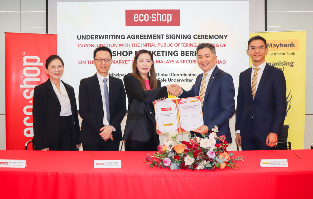 Eco-Shop inks underwriting deal for IPO | The Star