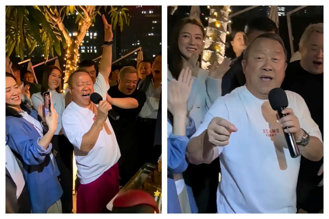 TVB star Eric Tsang celebrates 72nd birthday with Amy Yip, Alan Tam and ...