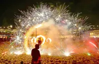 Fiery display sets Batu Ferringhi alight | The Star